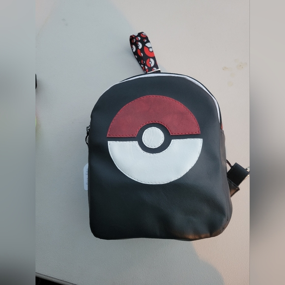 Love Me Knotts | Bags | Pokeball Themed Mini Backpacksling Bag | Poshmark
